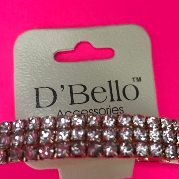 D’Bello | Jewelry | Rhinestone Stretch Bracelet | Poshmark